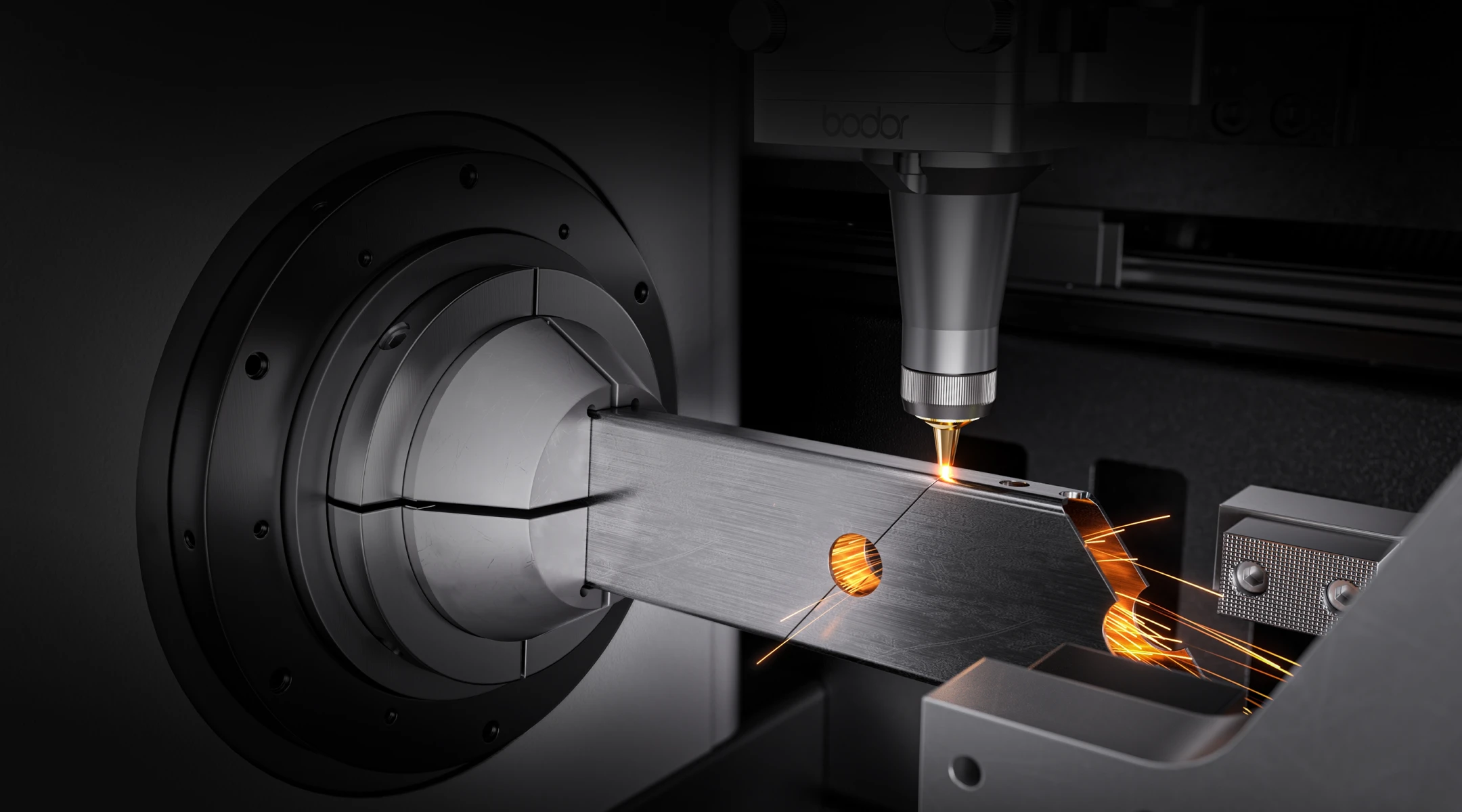 Bodor Q0 Pro Small Tube High Efficiency Laser Cutting Machine